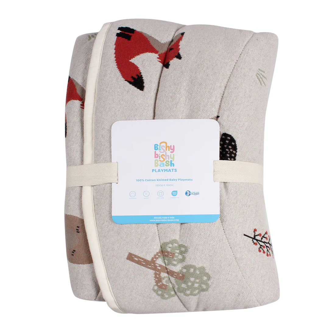 Forest Friends Cotton Play Mat – Healthy Moms