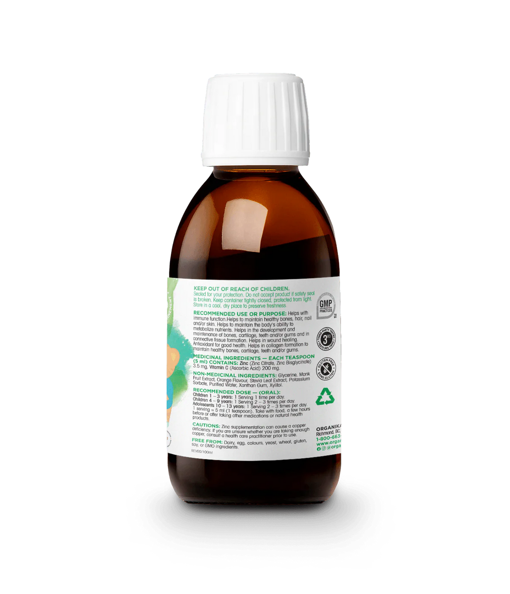 Kids Liquid Zinc With Vitamin C – Healthy Moms