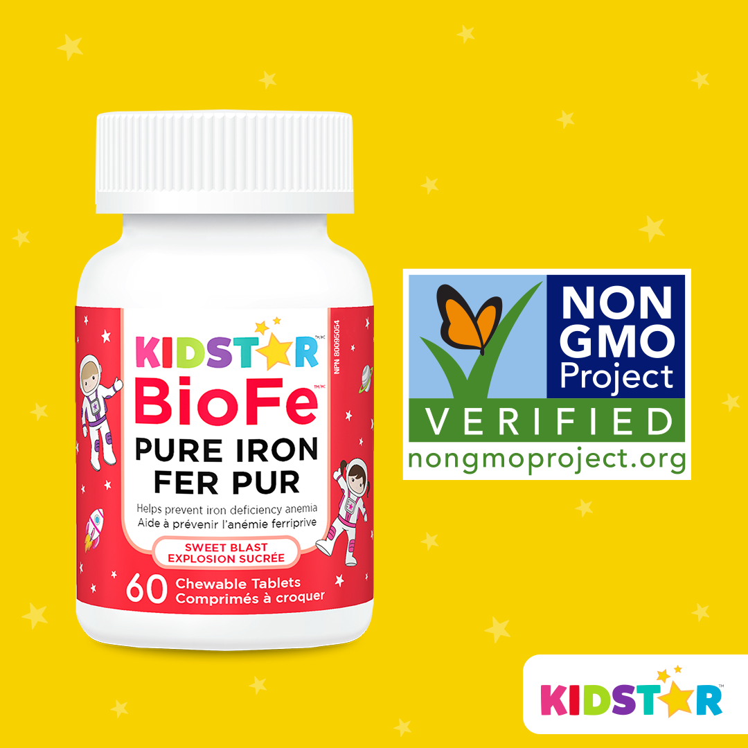 BioFe Pure Iron Chewables (120 Tablets) – Healthy Moms